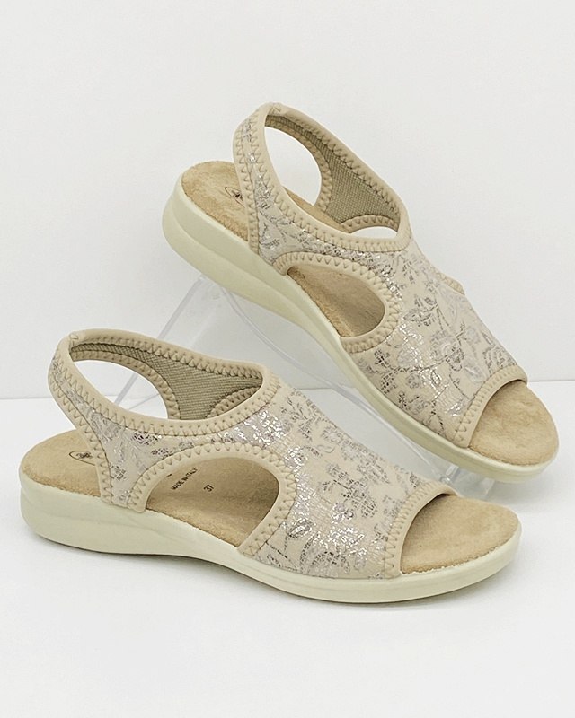 Sandały na haluksy damskie Sanital Flex 8056.17 beige silver ...